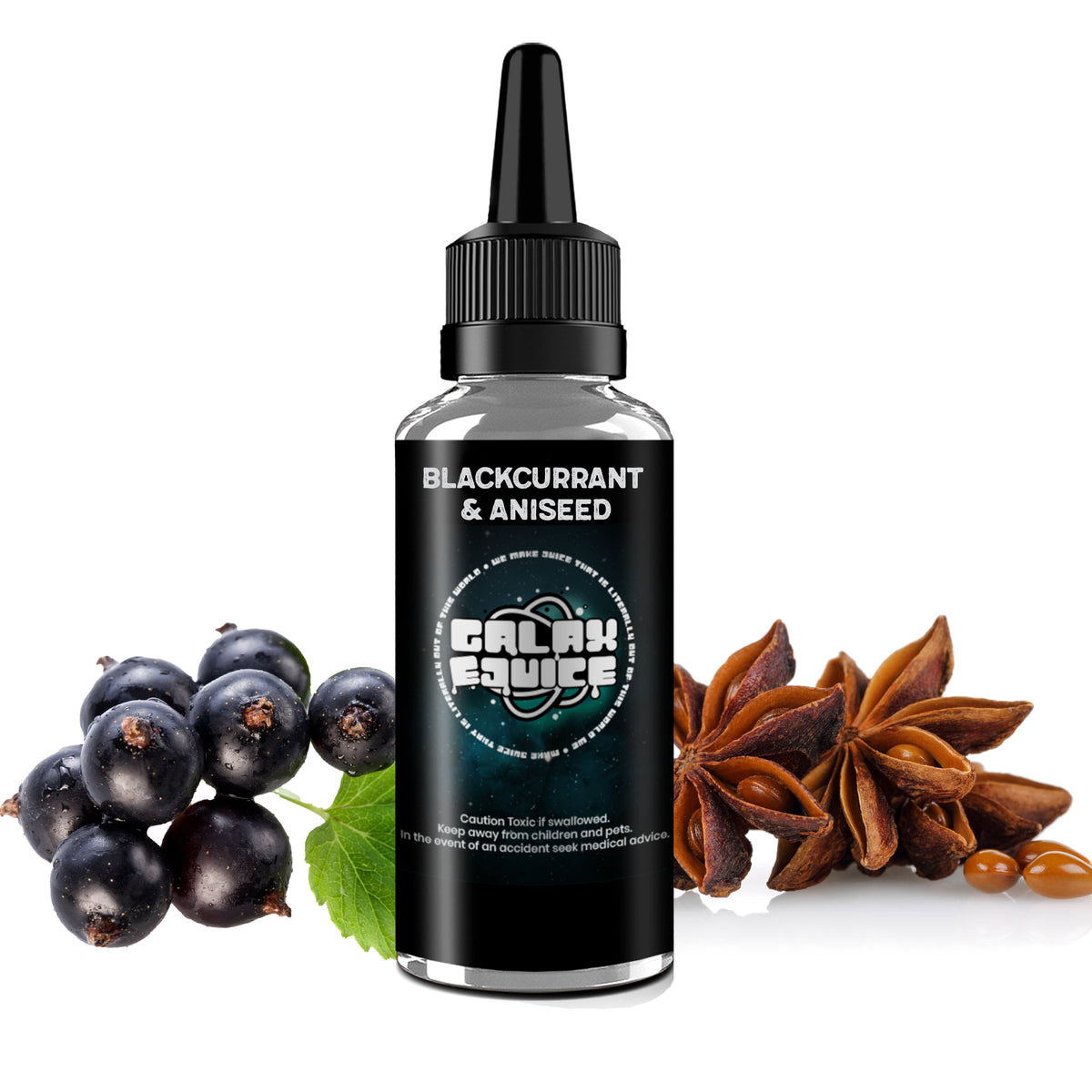 Blackcurrant and Aniseed - 100ml Vape Liquid - Mix n Match - Buy 2 Get ...